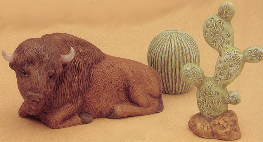 Bison Clay Mold